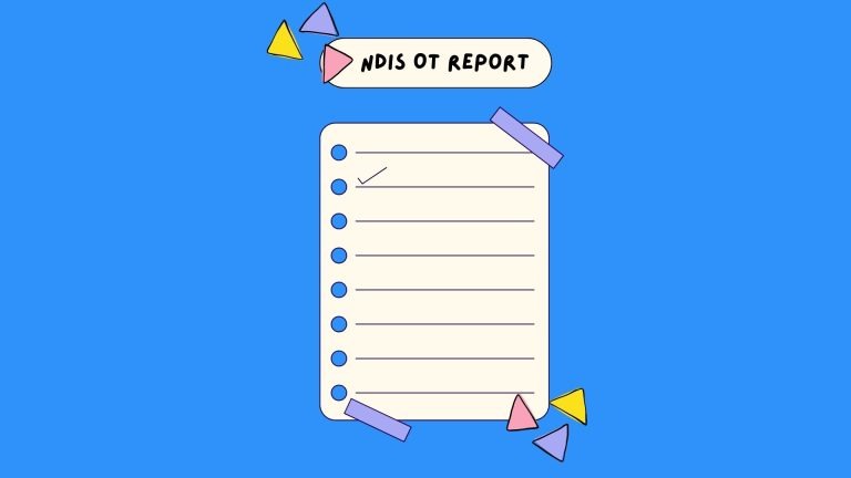 NDIS Occupational Therapy Report Template