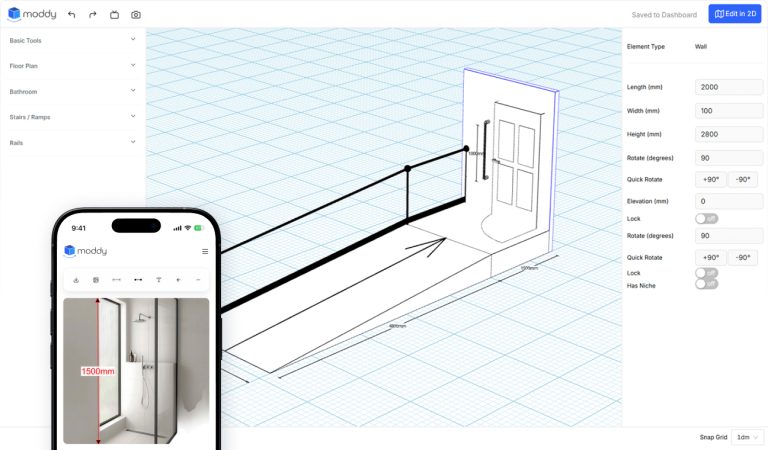 Moddy | OT Home Modification Drawing Software